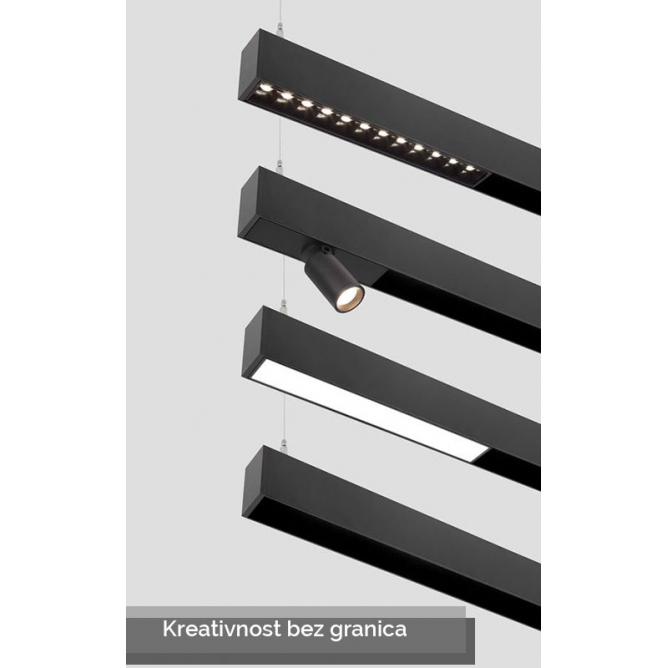 Šinska rasveta Magnetic 3 metra nadgradna