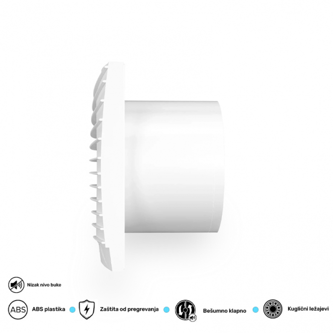 ERA VENTILATOR F100 SILENT 4C MR
