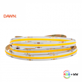DAWN LED TRAKA 24V 16.8W/m RGB+3000K IP20 (HL COB RGBWW, 5met, 12mm)
