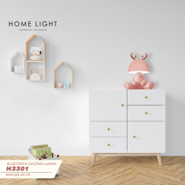 BLUETOOTH ZVUČNIK-LAMPA M3301 2W PINK