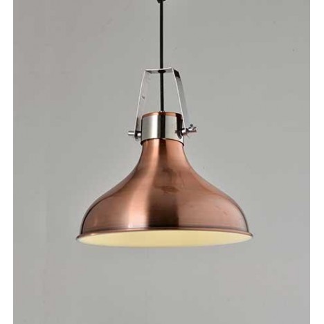 RUSTIK 20 VISILICA DSMA08 1*E27 BLACK